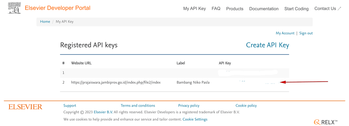 Cara Menggunakan API Key Scopus di Publish or Perish - BAMS