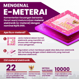 Cara Penggunaan dan Membubuhkan E-Meterai - BAMS