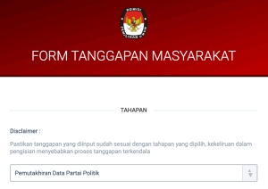 Cara Cek NIK Terdaftar Parpol atau Tidak - BAMS